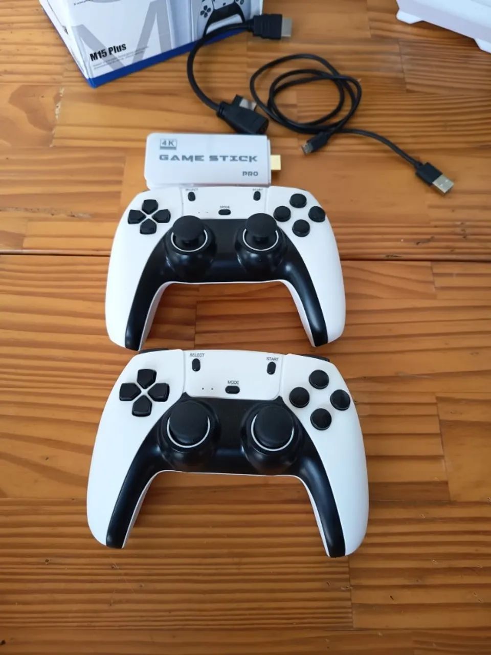 Console Game Stick Hdmi = 20 Mil Jogos + 2 Controles Sem Fio - Peças e ...