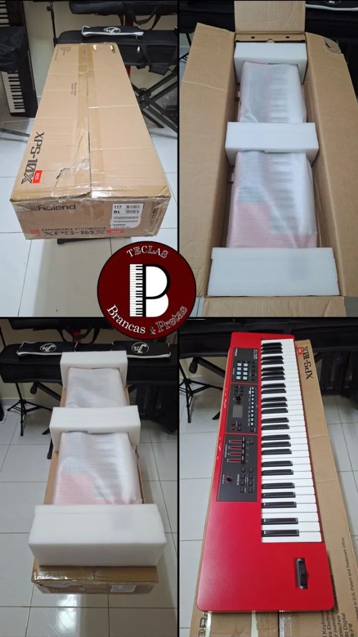 Teclado Roland XPS-10X - Na Caixa - Aceito Troca - Dividimos em até 12X ...