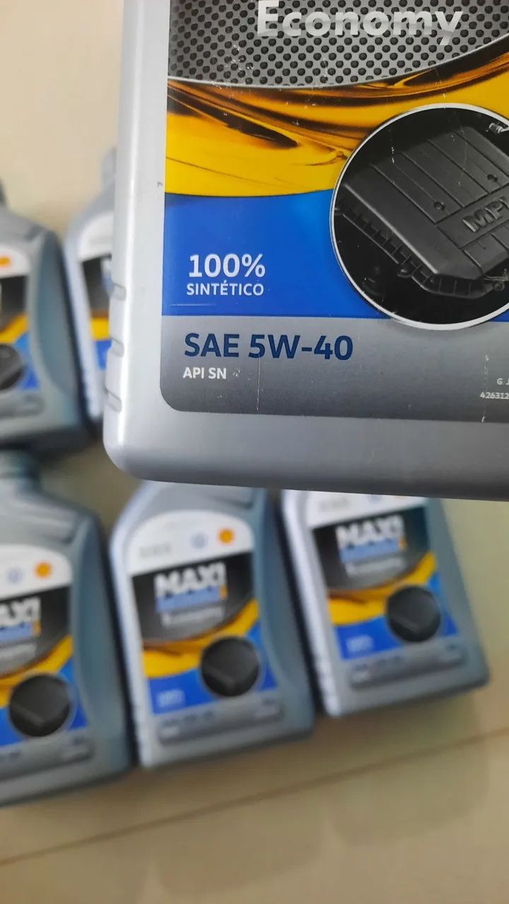 Óleo 100% Sintético Vw Maxi Performance SAE 5W-40 original * Cada litro ...