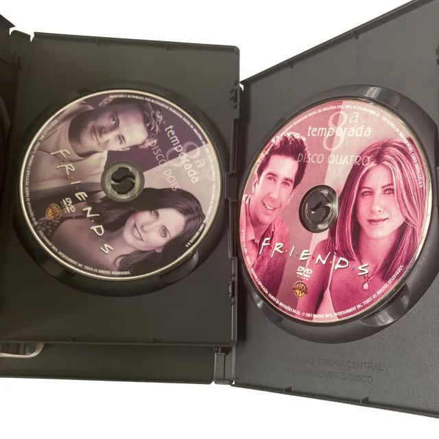 DVD Friends Temporada 8 Completa Original - Físico - 4 DVDs - CDs, DVDs ...