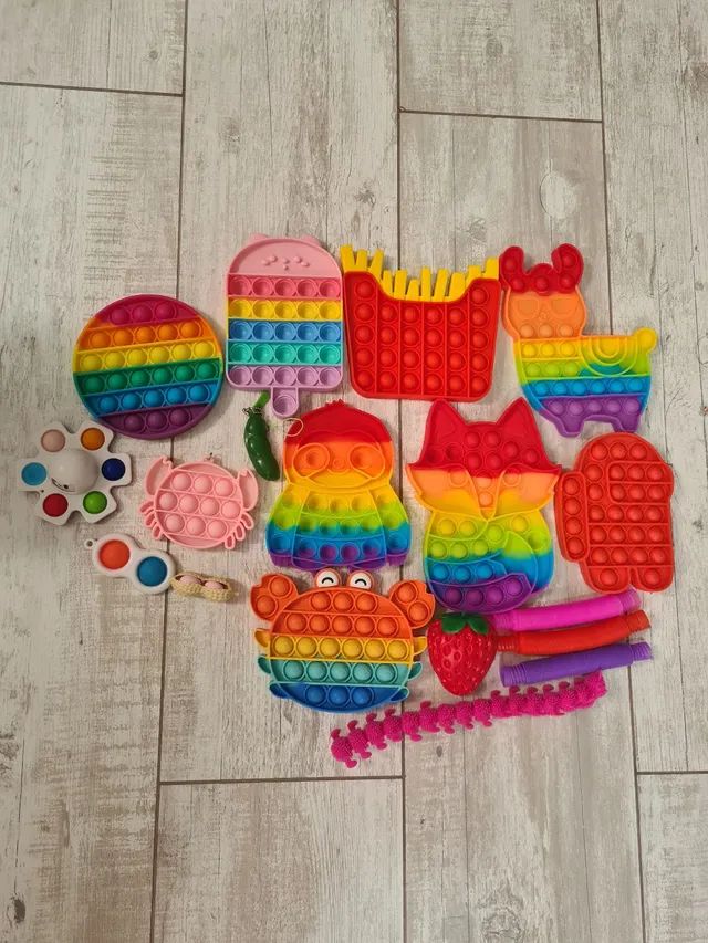 "pop it kit" no Brasil