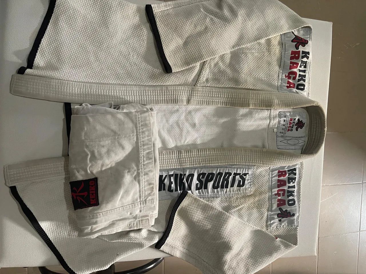 Kimono keiko raca a1 branco jiu jitsu - Roupas Esportivas - Sul (Águas ...