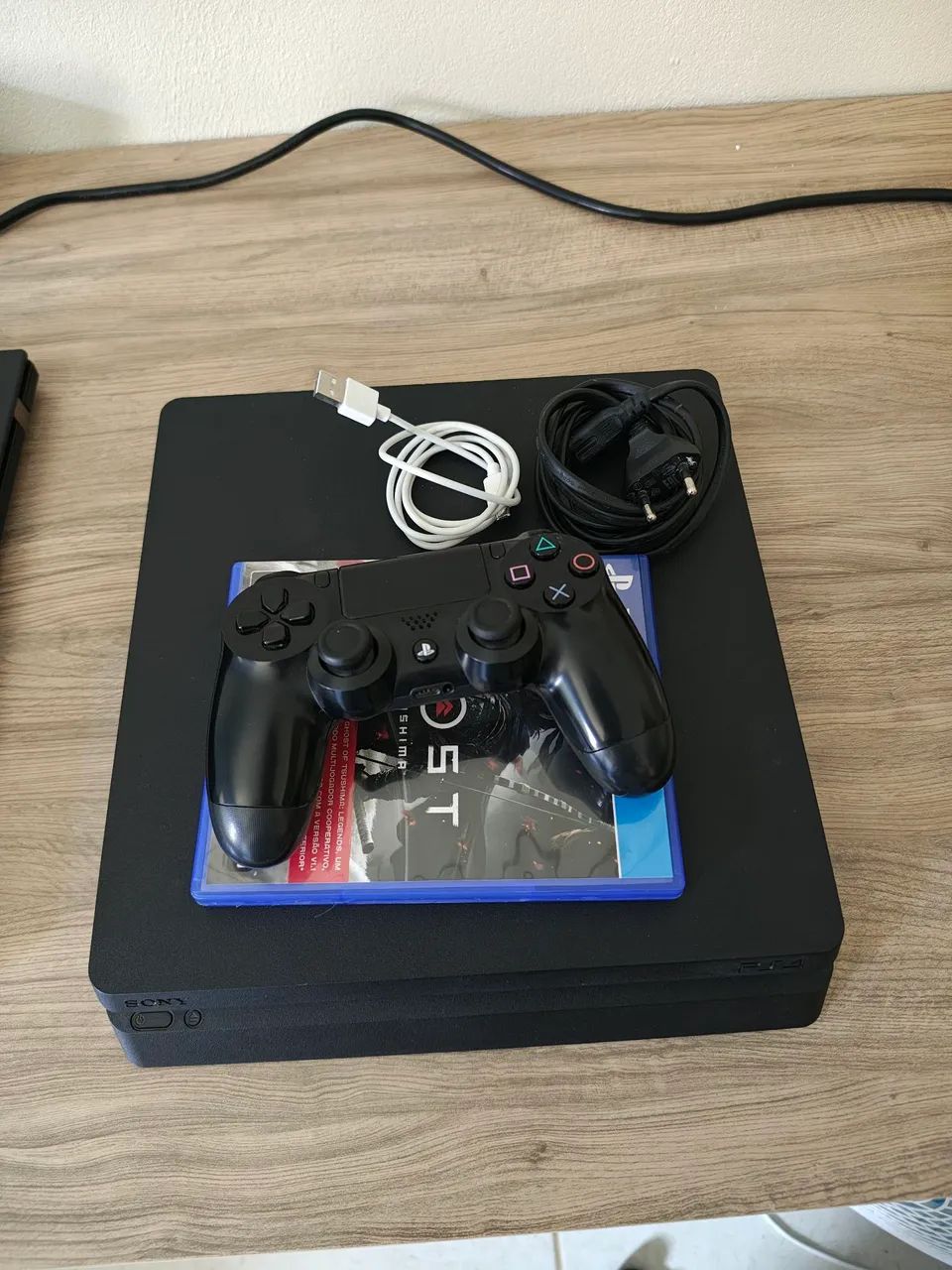 PS4 Slim 500GB+ Ghost of Tsushima - Consoles de Vídeo Game ...