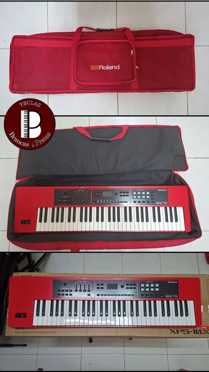 Teclado Roland XPS-10X - Na Caixa - Aceito Troca - Dividimos em até 12X ...