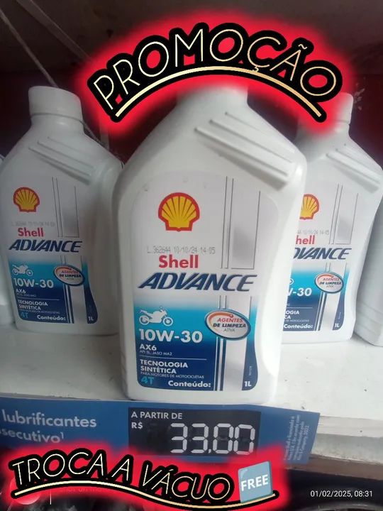 Óleo Shell Advance 10W-30 AX6 - Promoção! - Motos - Demócrito Rocha ...