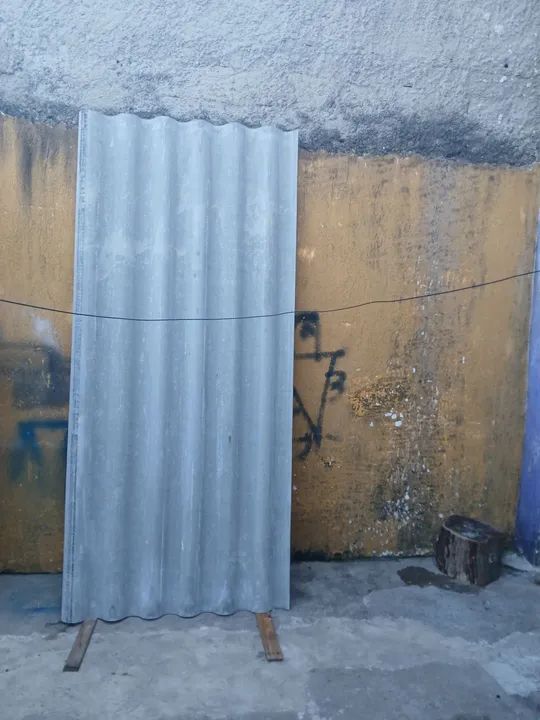 Chapas de Fibrocimento nova nunca usada sobrou uma - Alvenaria - Novo ...