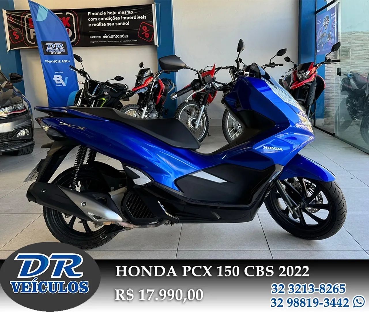 Motos HONDA PCX 2022 no Brasil