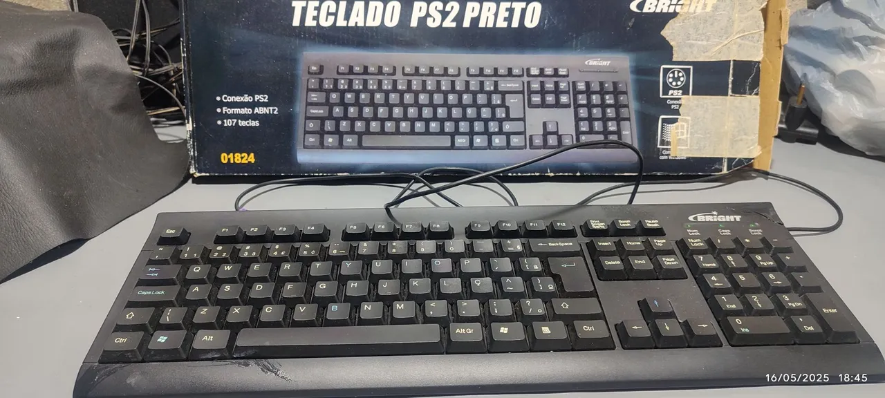 "teclado ps2" no Brasil