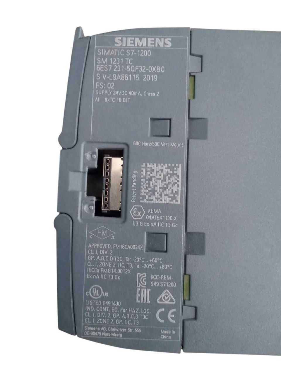 módulo de expansão de entrada analógica Siemens SIMATIC S7-1200 SM 1231 ...