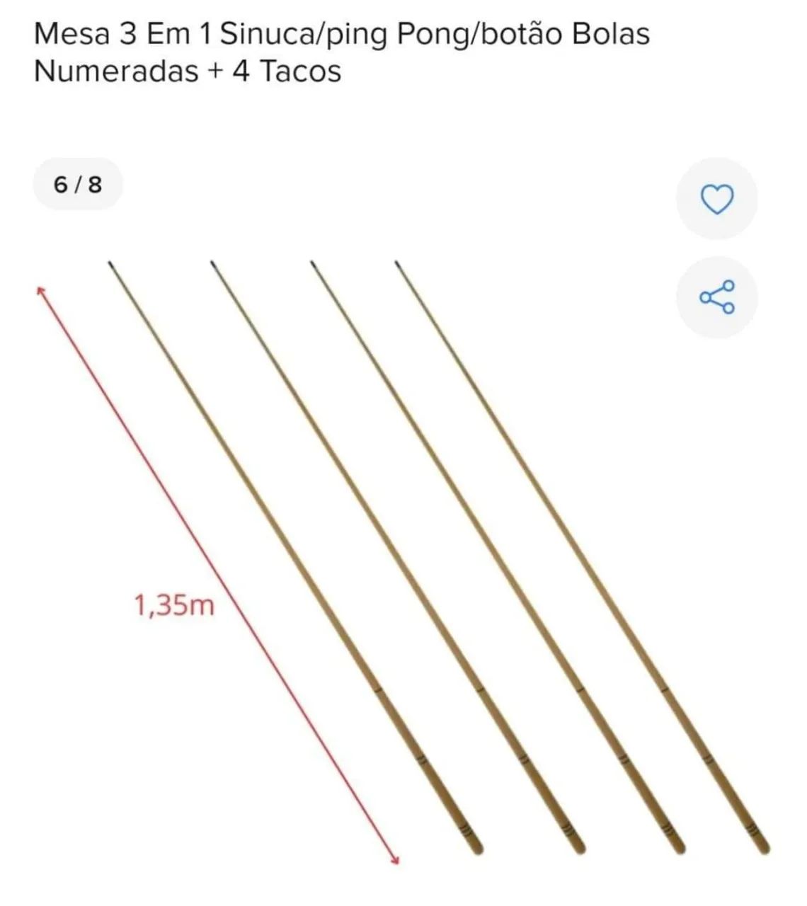 Mesa 3 em 1. sinuca com ping pong e mesa de botão - Esportes de Quadra ...