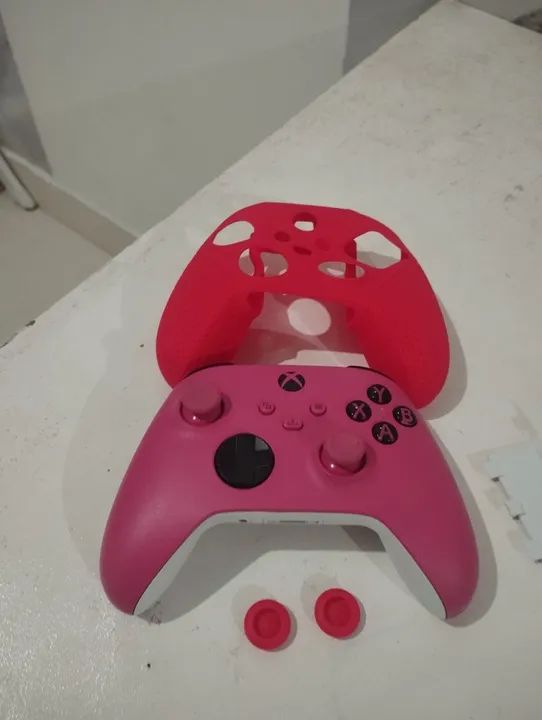 Controle Xbox Series X/S Rosa(estado de novo) - Peças e Acessórios de ...