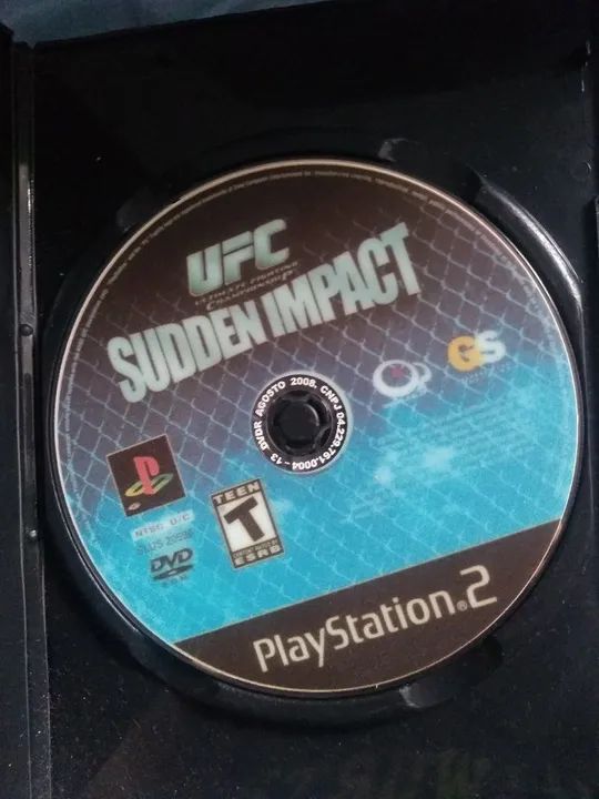 Jogo CD original UFC Sudden Impact PS2 - Jogos de Vídeo Game - Jardim ...