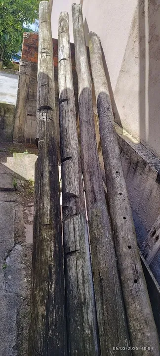 "postes de madeira tratados" no Brasil