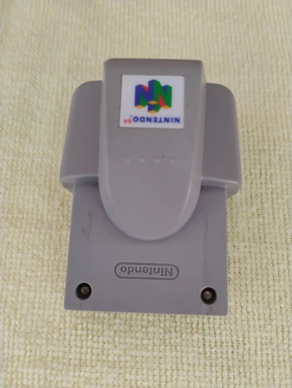 Rumble Pak original do Nintendo 64. - Peças e Acessórios de Vídeo Game ...