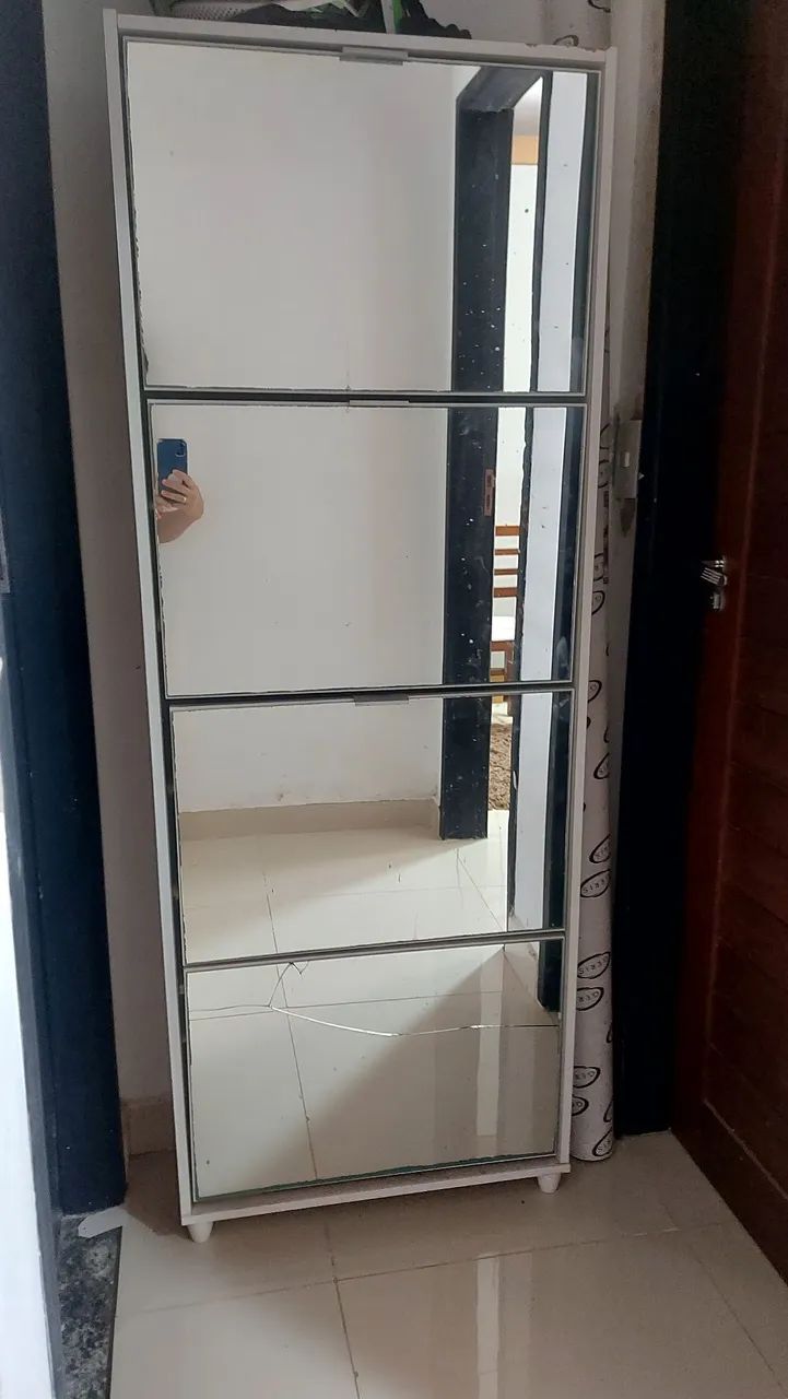 Guarda roupa+ sapateira 3o pares - Armários e Guarda-Roupas - Vida Nova ...