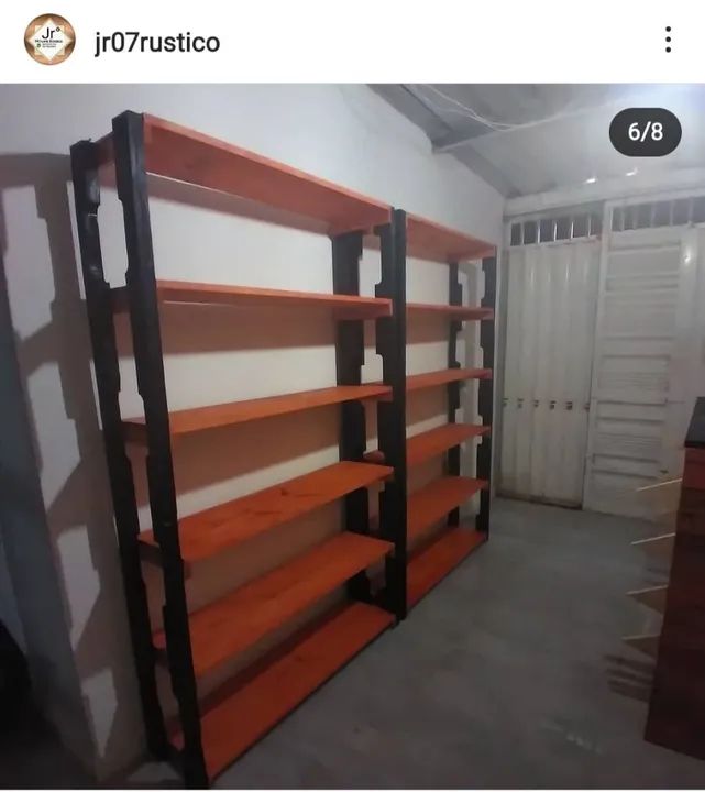 "estantes rusticas" no Brasil