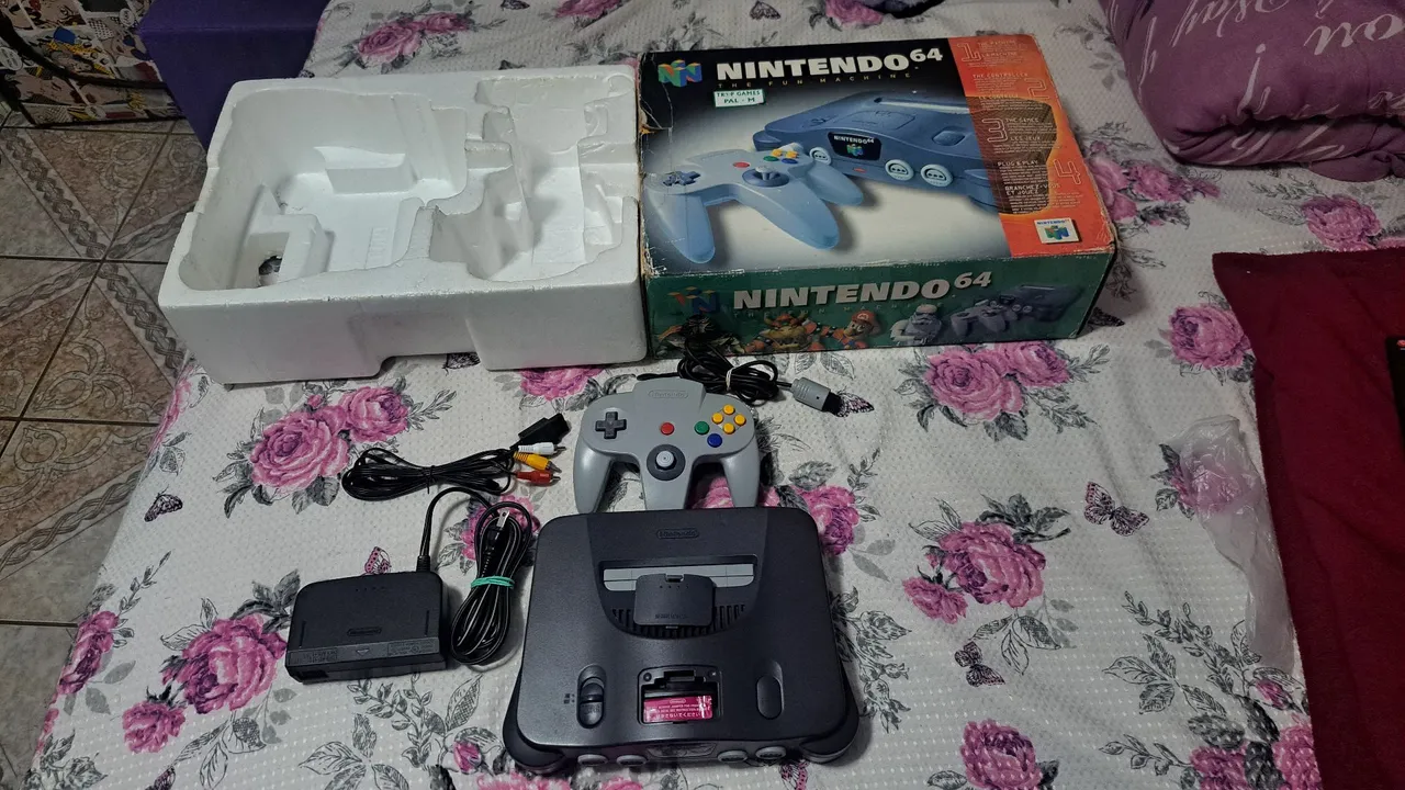 "nintendo 64 venda" no Brasil