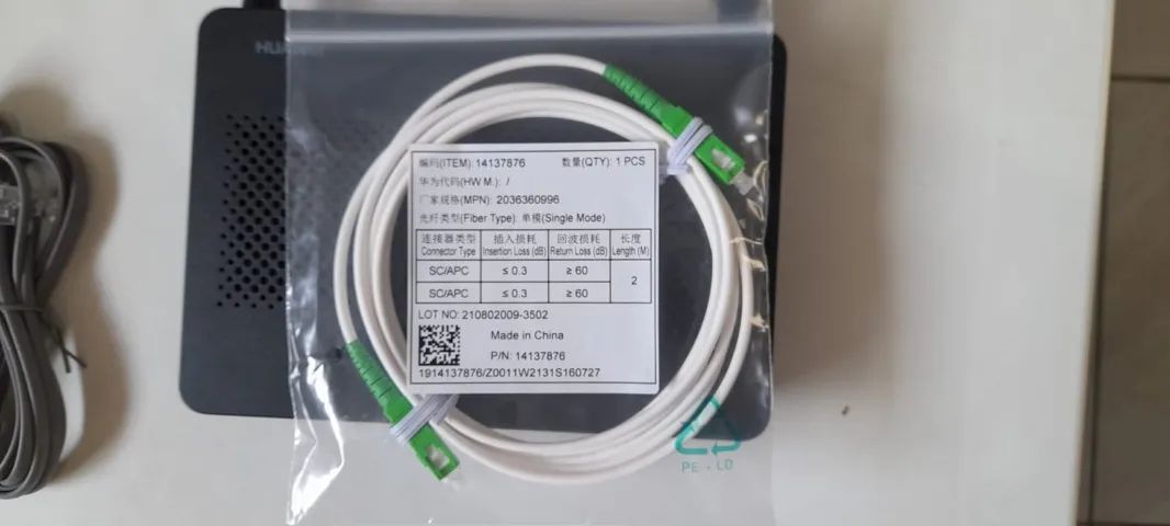 Modem e Roteador Hg8145v5 GPON Fibra ótica - Conectividade e Dispositivos de Rede - Pricumã, Boa ...