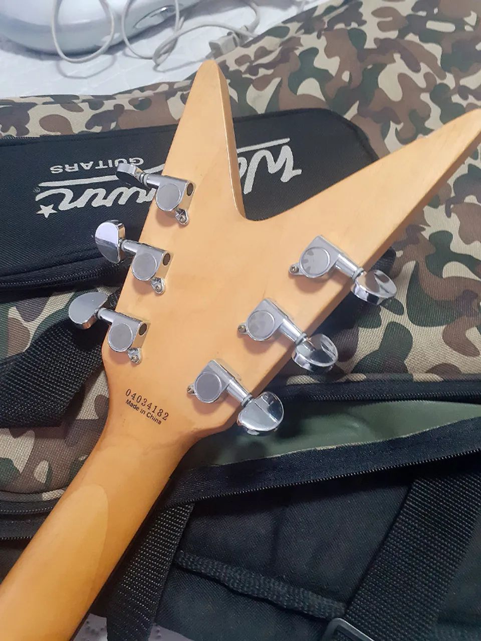 * Guitarra Washburn DIME332EC Dimebag Darrell Signature Model c/ Bag ...