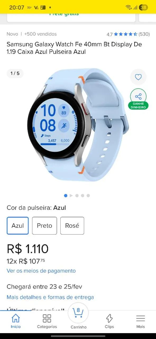 Galaxy watch FE - Smartwatches - Jardim Europa, Rio Branco 1465082774 | OLX