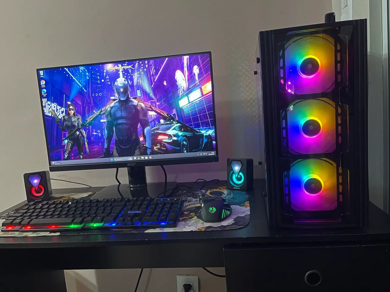 PC GAMER COMPLETO!! Ryzen 5 5500 | RX 580 | 16GB RAM | SSD 500gb ...