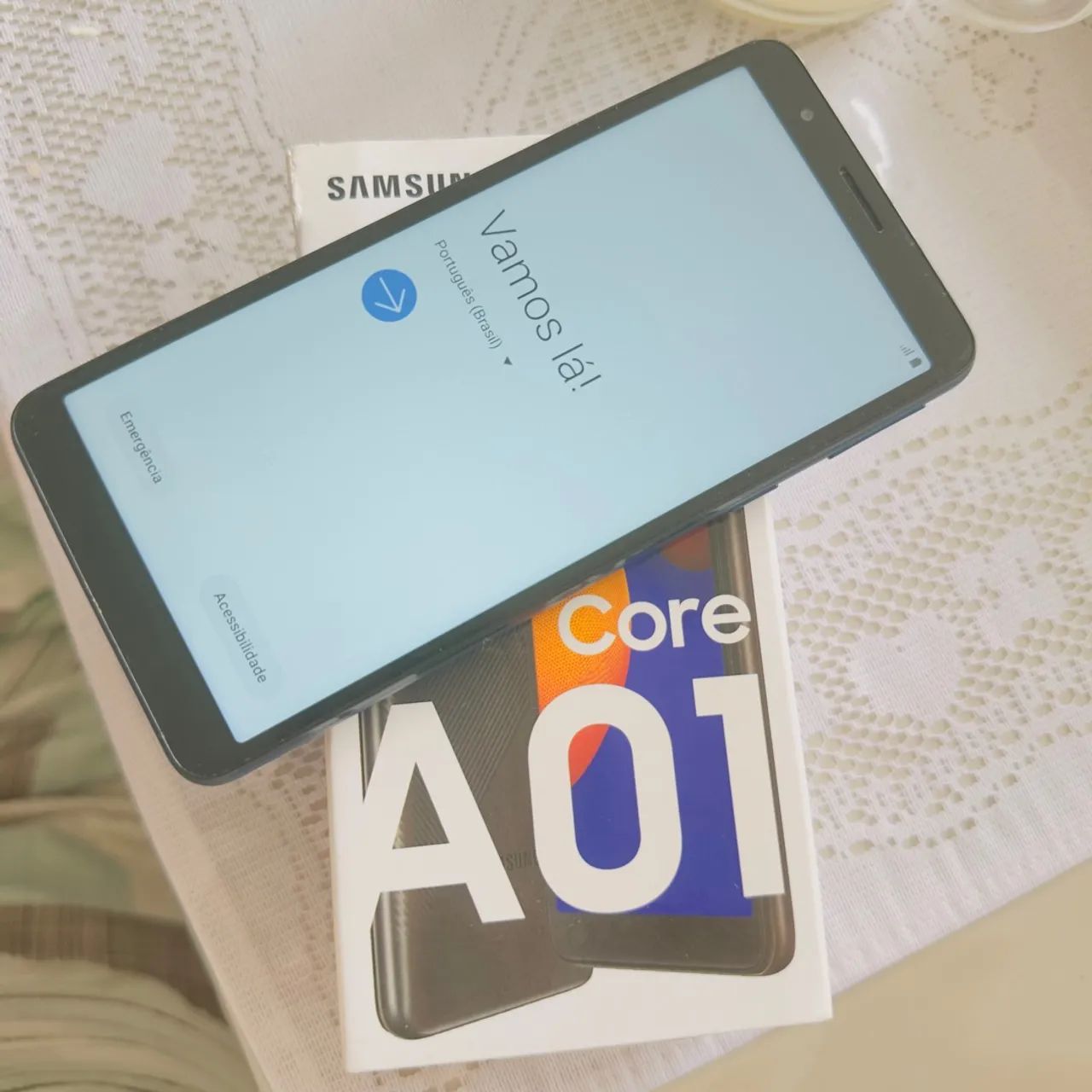 Samsung core A01 32gb semi novo - Celulares e Smartphones - São ...