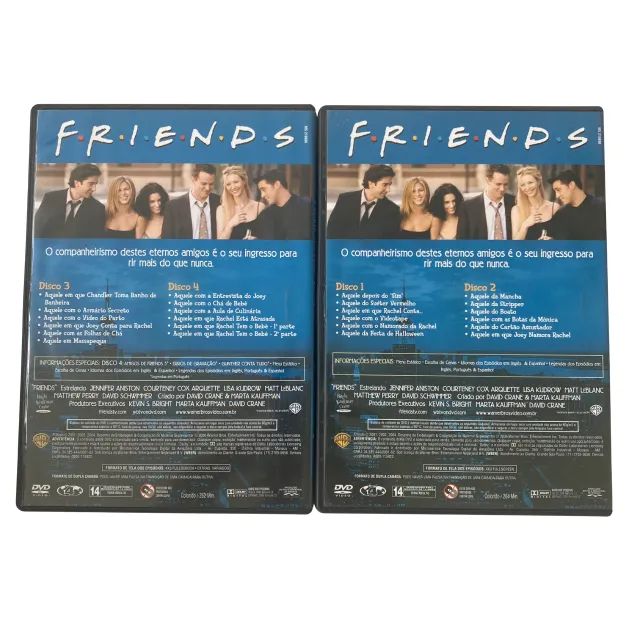 DVD Friends Temporada 8 Completa Original - Físico - 4 DVDs - CDs, DVDs ...