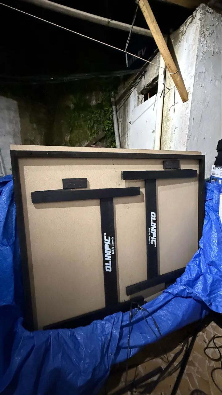 Mesa de Ping-Pong Oficial Olímpic - Super Nova (Usada Só 2x) - Esportes ...