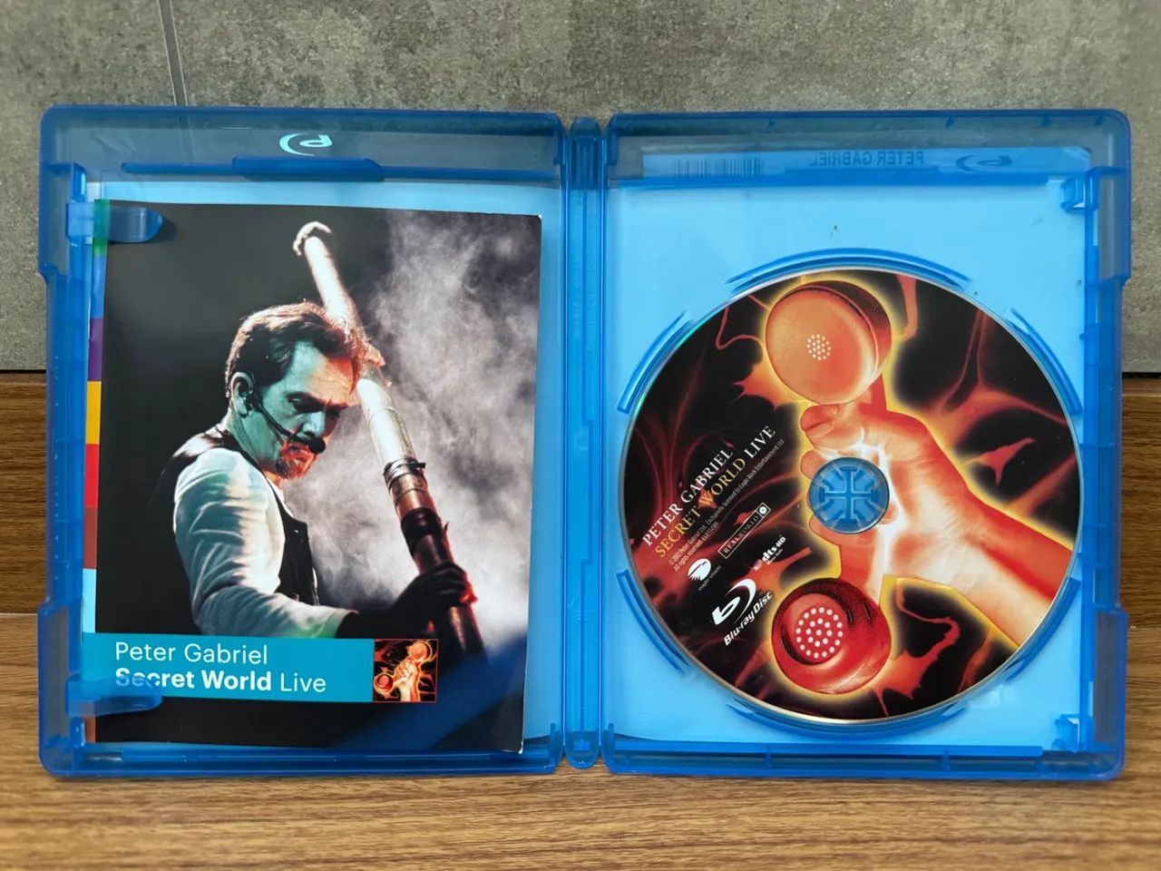 Peter Gabriel - Secret World Live (Blu-ray) - DVD, Blu-Ray e Vídeo Cassete - Atuba, Curitiba ...