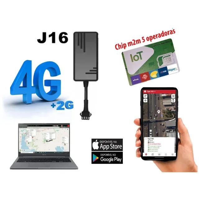 "rastreador com chip celular" no Brasil