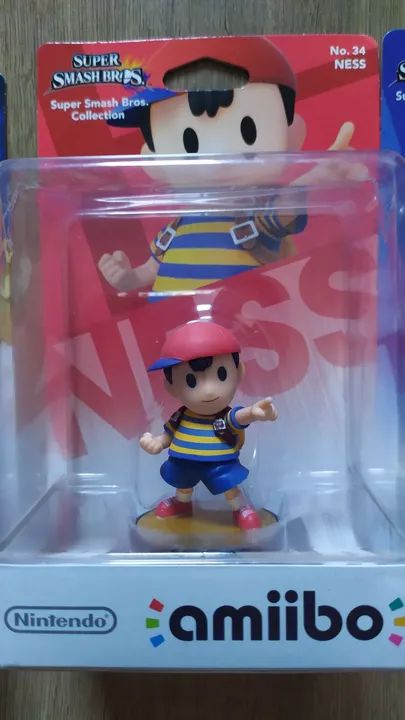 Amiibo Ness - Super Smash Bros. Collection - Peças e Acessórios de ...
