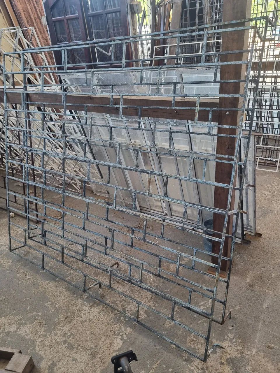 Grade de janela 1.40 alt × 1.60 larg - Portas e Janelas - Portão ...