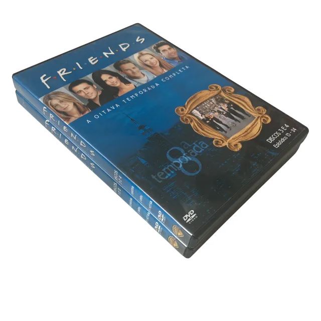 DVD Friends Temporada 8 Completa Original - Físico - 4 DVDs - CDs, DVDs ...