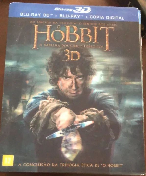 O Hobbit - A Batalha dos Cinco Exércitos - Blu-Ray 3D - CDs, DVDs etc - Centro, Ponta Grossa ...