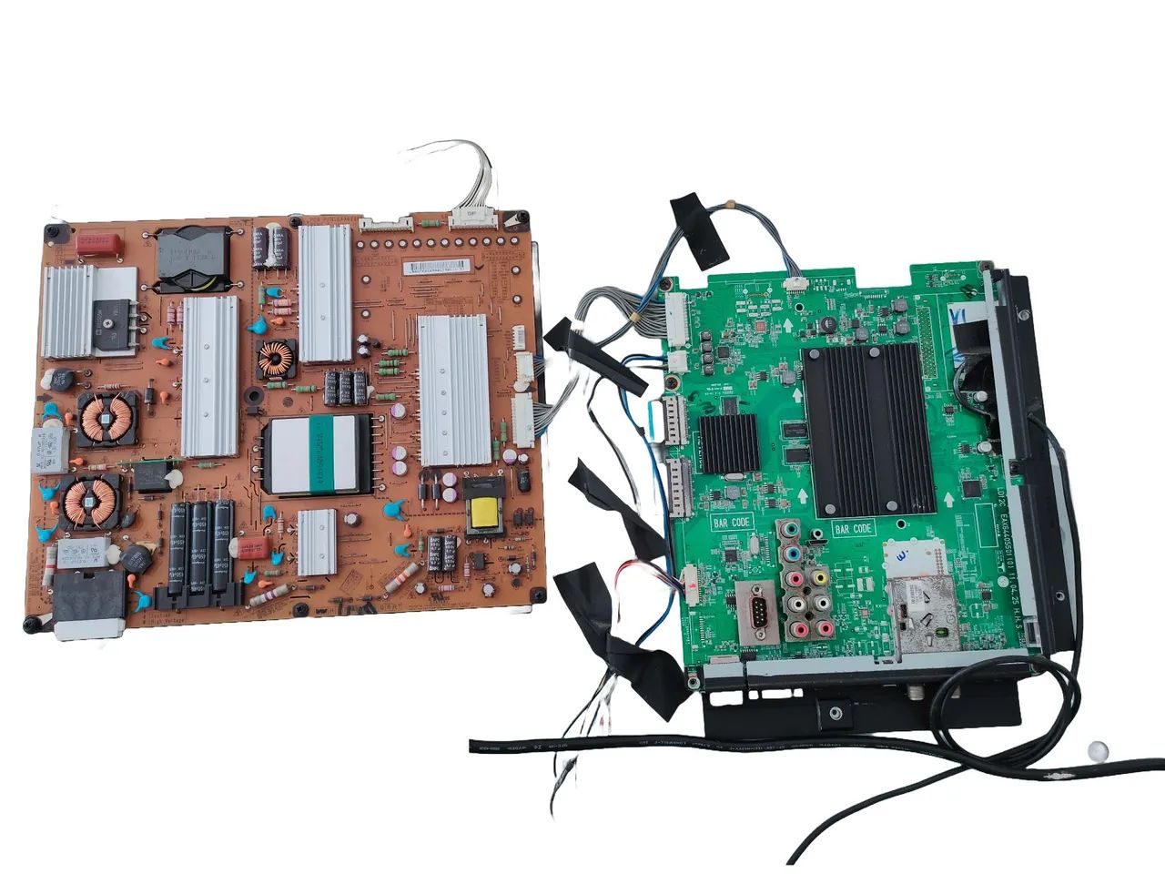 LG LW5700 "47" TODAS AS PLACAS DA TV + VCON,TCON + AUTO FALANTES - TUDO ...