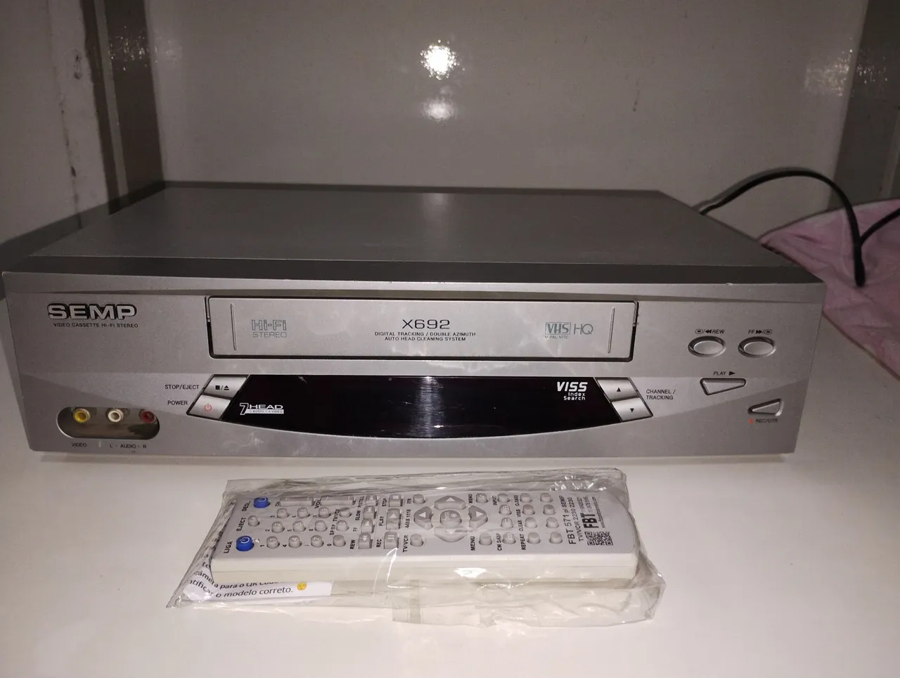 "aparelho video cassete vhs" - DVD, Blu-Ray e Vídeo Cassete no Brasil