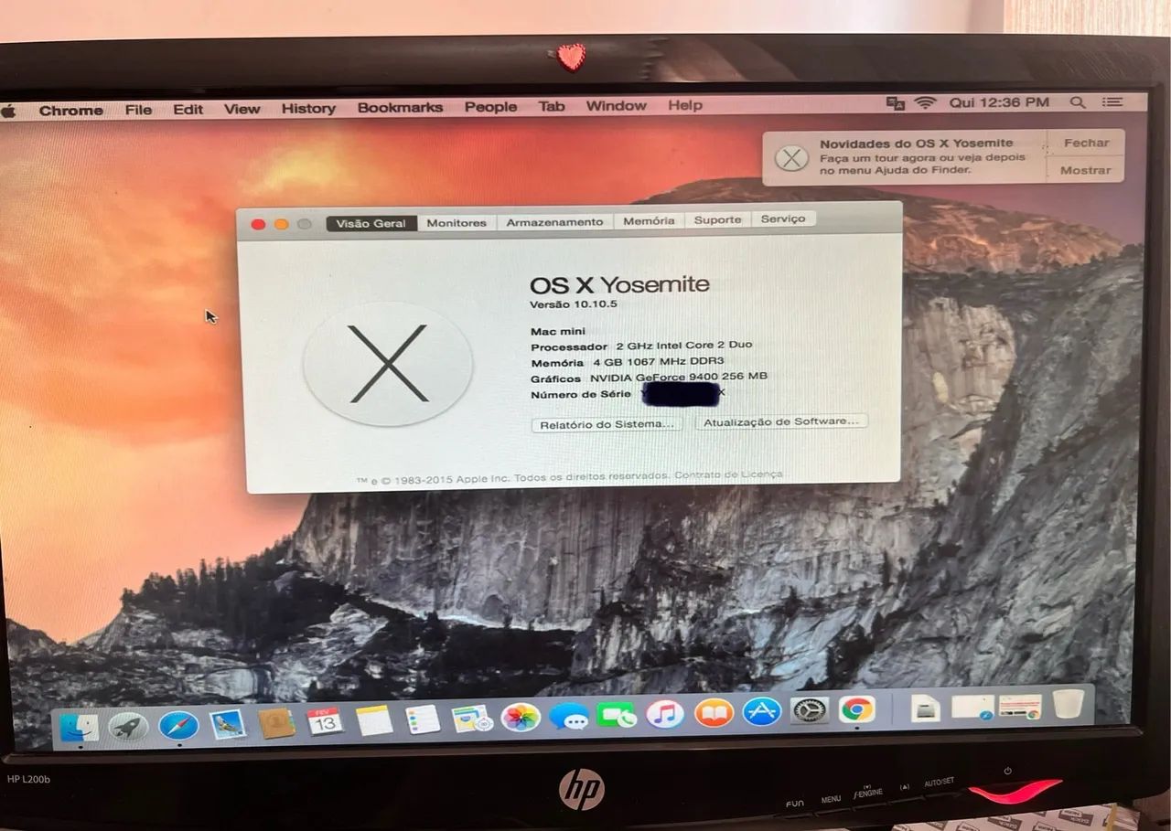 Mac mini OS X Yosemite leia a descrição - Computadores e Desktops ...