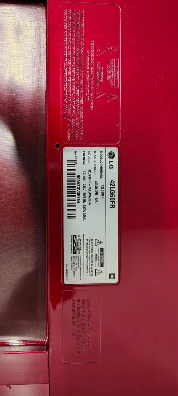 Vendo TV LG Scarlett 42 Polegadas - TVs - Cascavel Velho, Cascavel ...