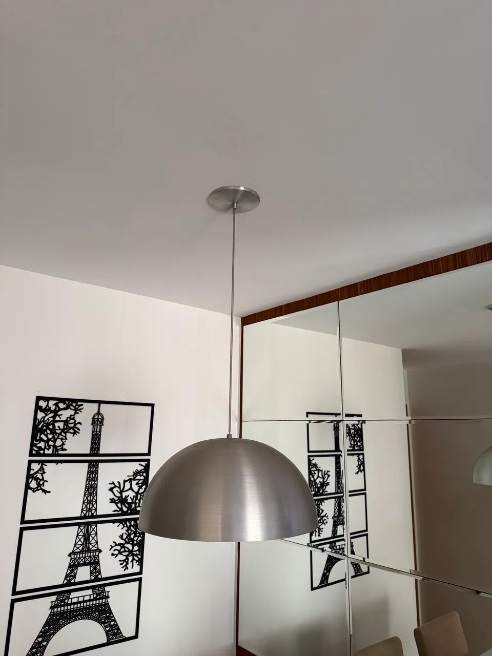 LUSTRE GRANDE 40 cm -LUXUOSO PARA SALA DE JANTAR COPA COZINHA ...