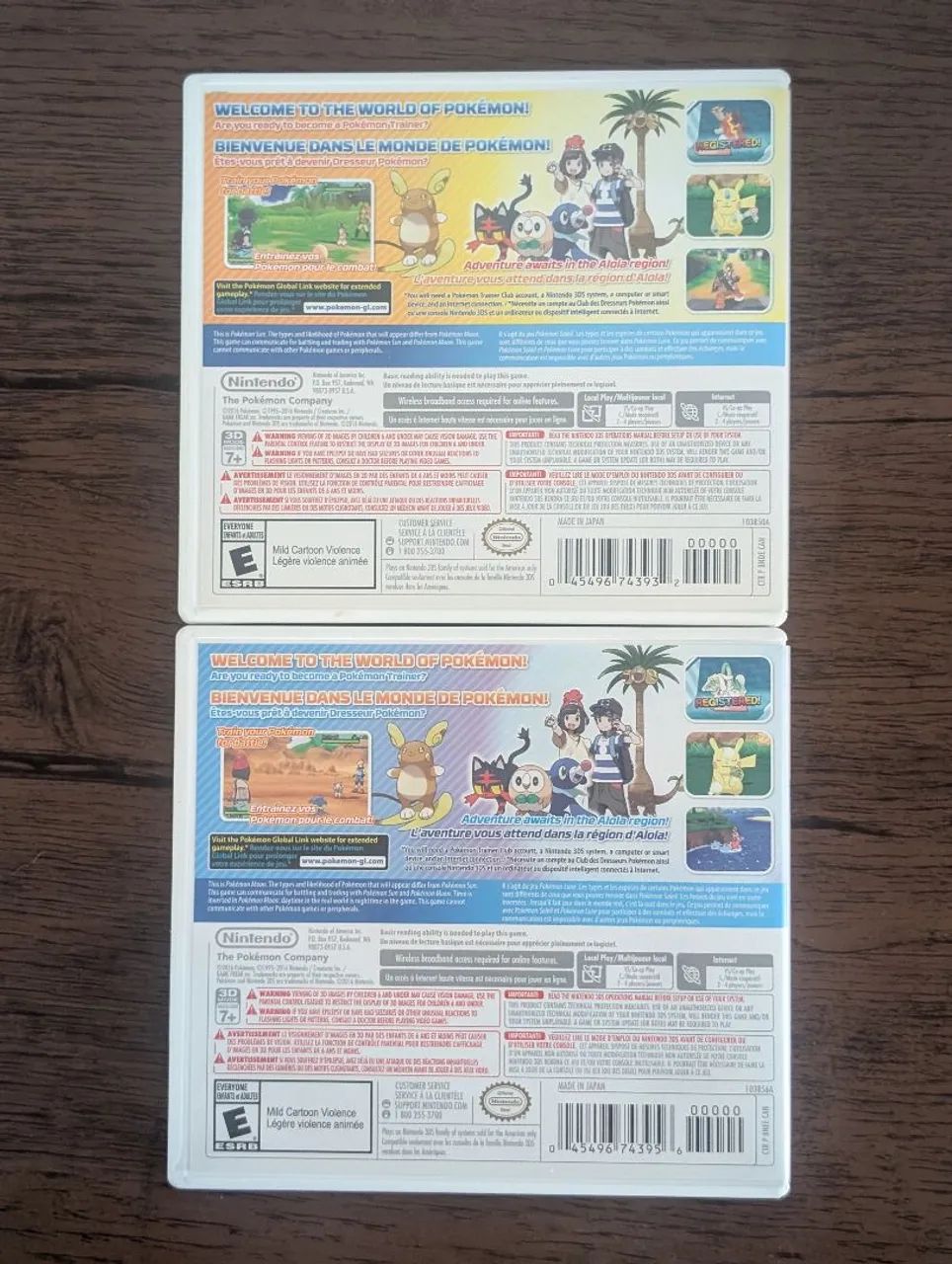 Pokémon Sun & Pokémon Moon - mídia física original - Jogos de Vídeo ...