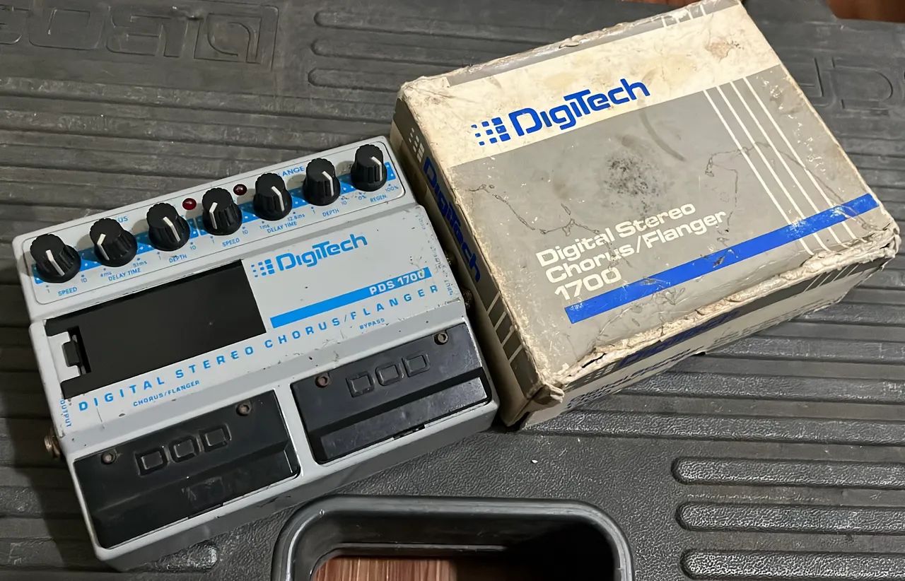 Pedal Chorus/flanger DOD Digitech PDS-1700 - Instrumentos musicais ...