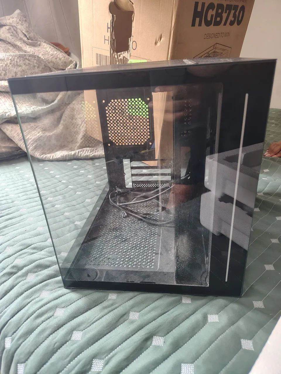 Gabinete gamer aquário - Peças de Hardware - Ernesto Geisel, João ...