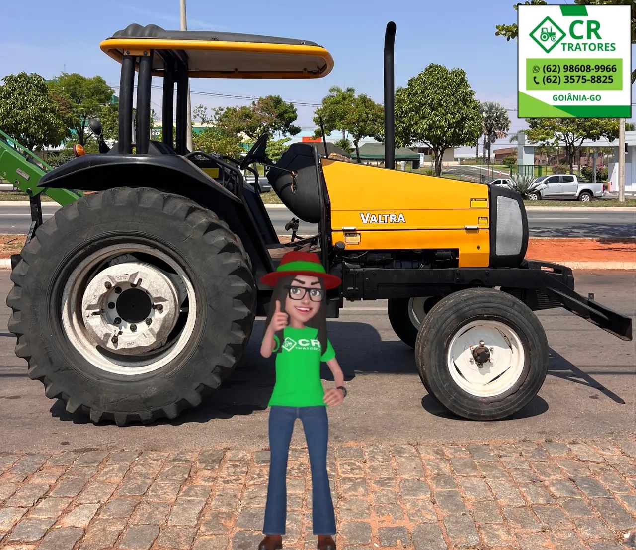 Trator Valtra 800 - Turbo - Comércio e indústria - Setor Santos Dumont ...