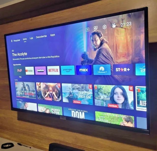 "smart tv 43 polegadas" no Brasil