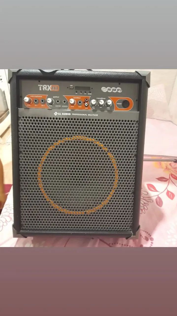 Caixa de Som Amplificada TRX10 LL Audio - Aparelhos de Som - Granja ...
