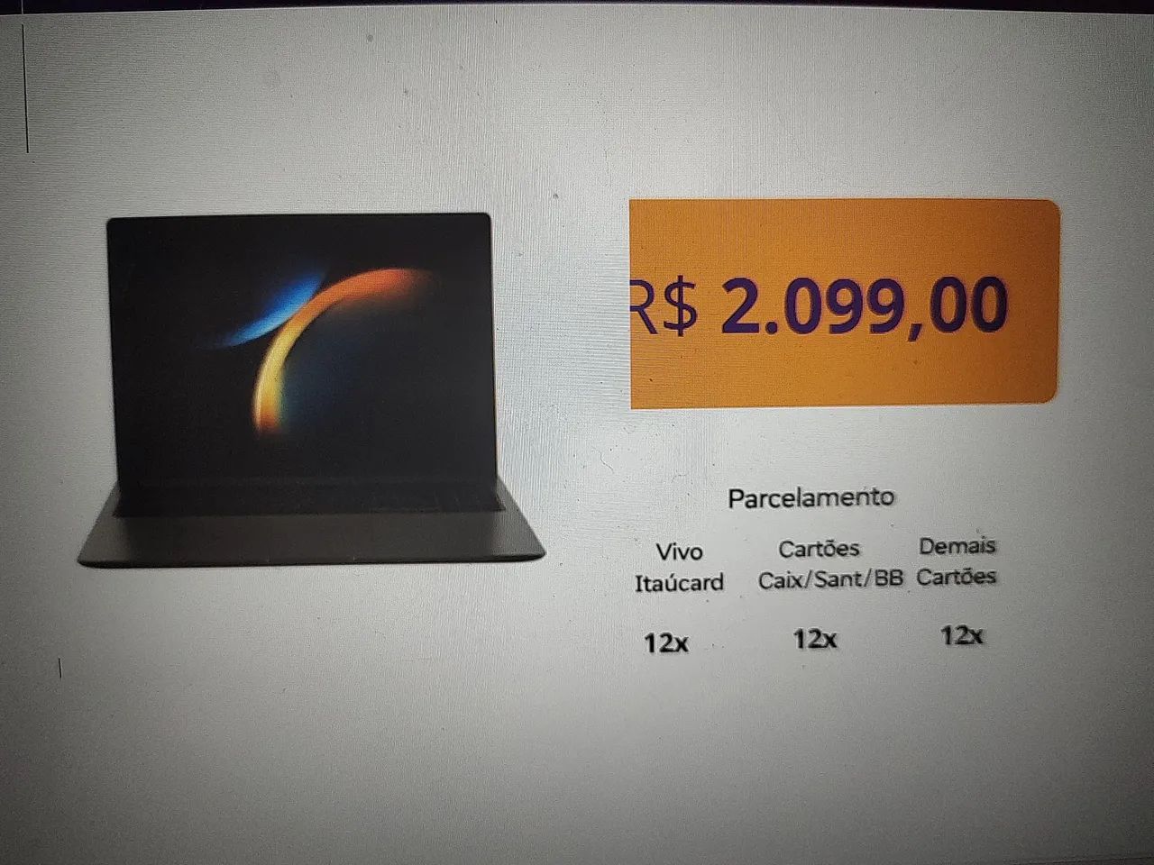 Notebook Samsung Galaxy Book GO 7C 4G 128 GB - Notebooks - Barra da ...