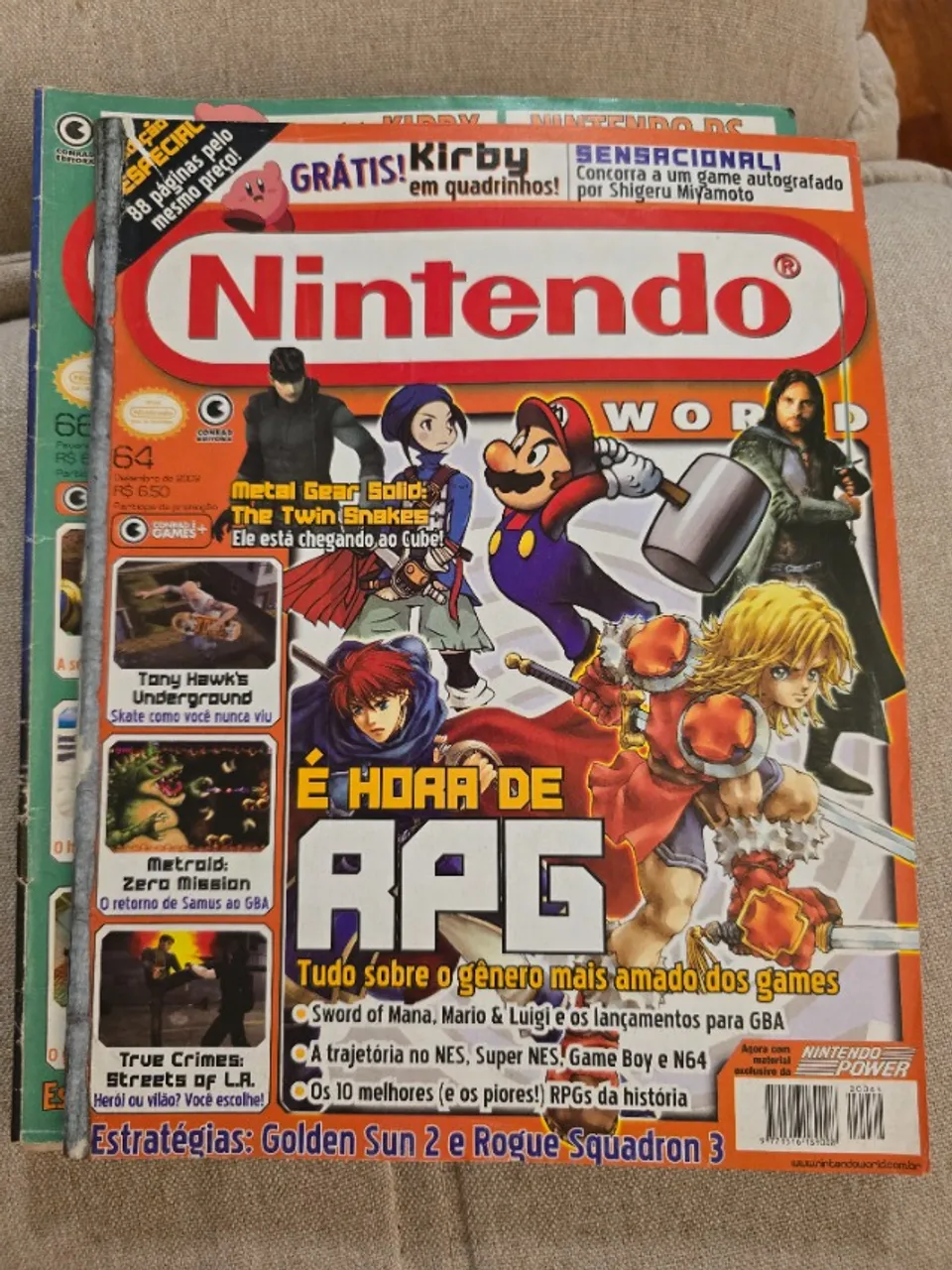"revista nintendo world" no Brasil