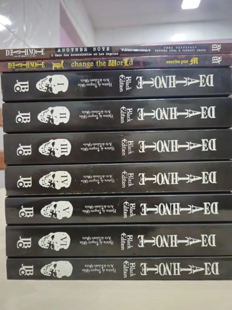 Coleção Death Note Black Edition Original Completa + Bônus e How to ...
