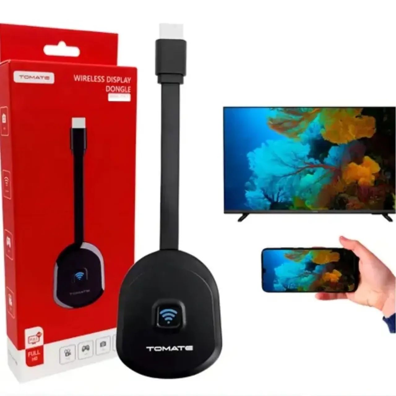 transmissor de vídeo sem fio (wireless display dongle) - Dispositivos ...