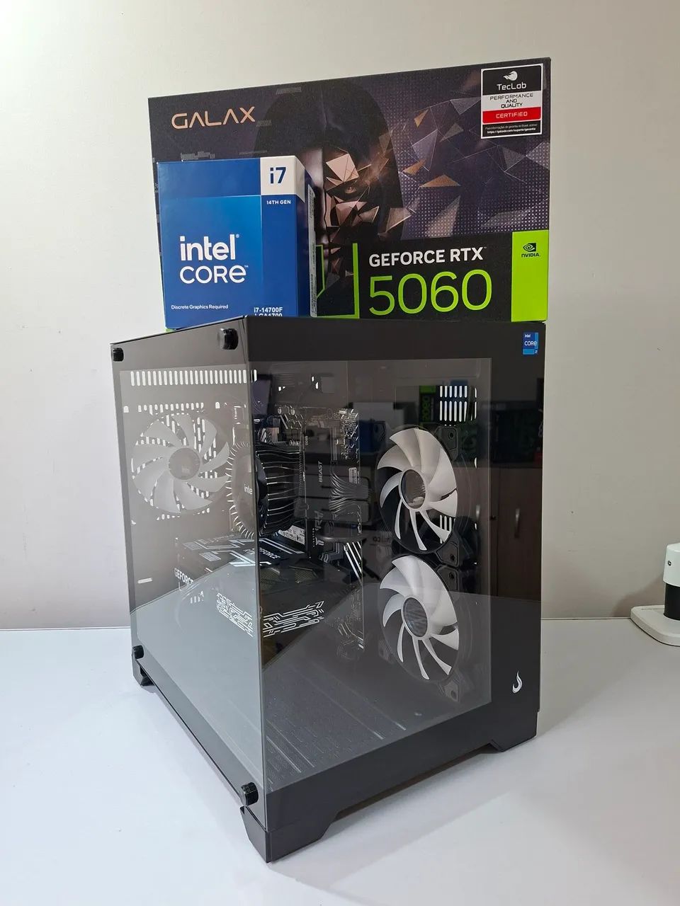 Pc Gamer NOVO Core i7 14700F 16Gb DDR5 RTX 5060 Ssd Nvme 1 Tb loja ...